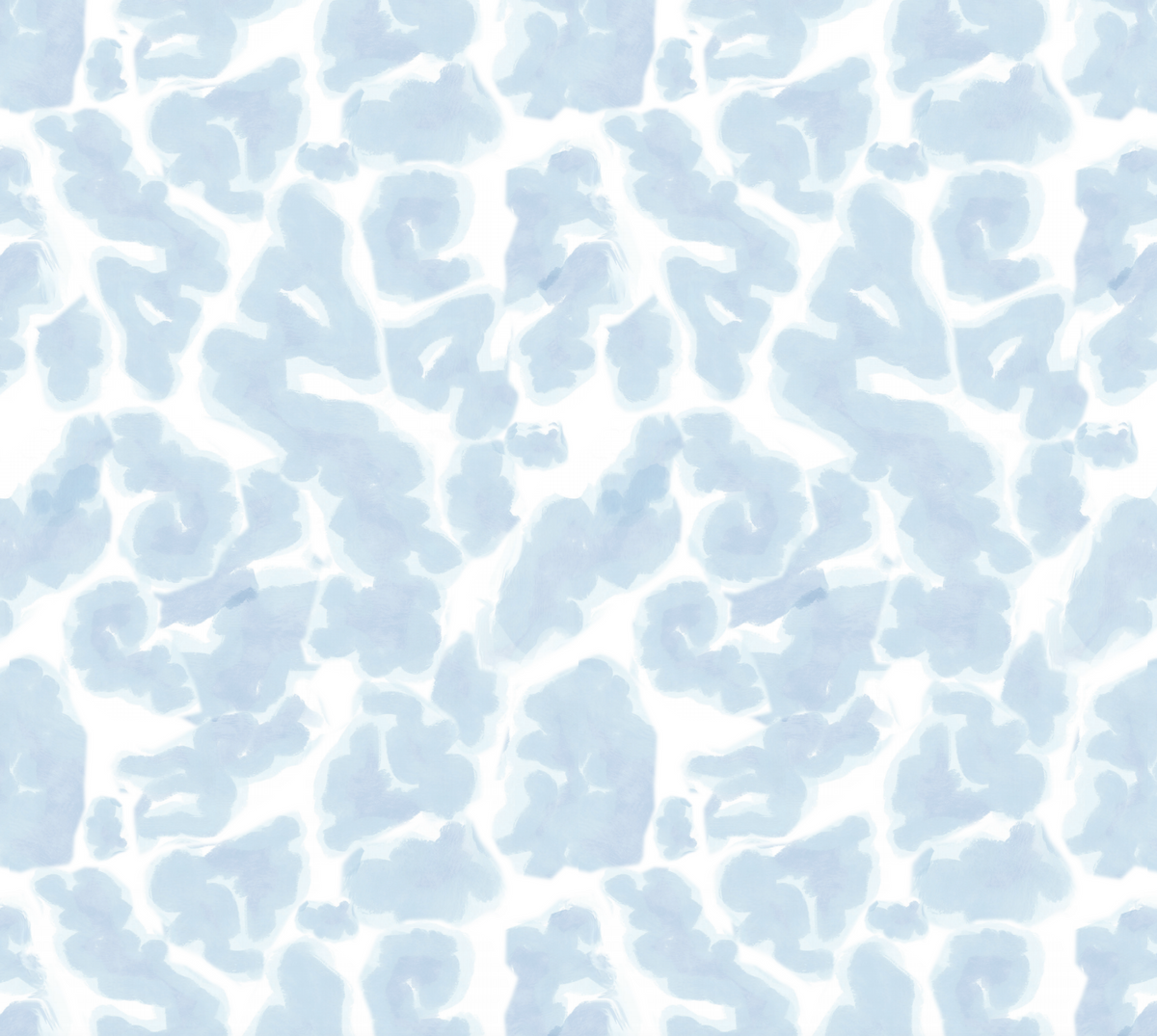 "Olive" Print Wallpaper in Blue – kforiginalart